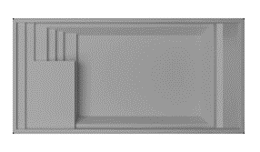 Maia 77 Ceramic de Luxe Swimming Pool | Bakewell Pools